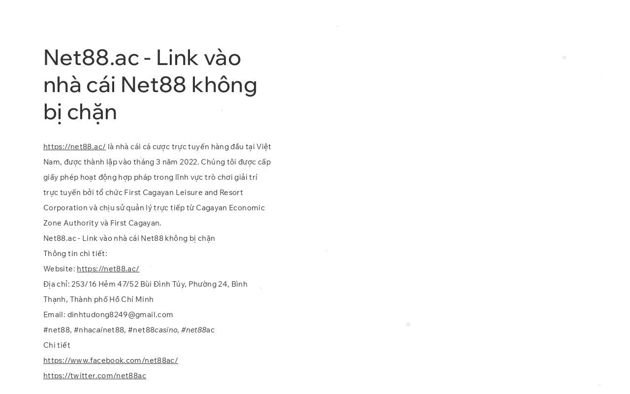Net88.ac - Link vào nhà cái Net88 không bị chặn